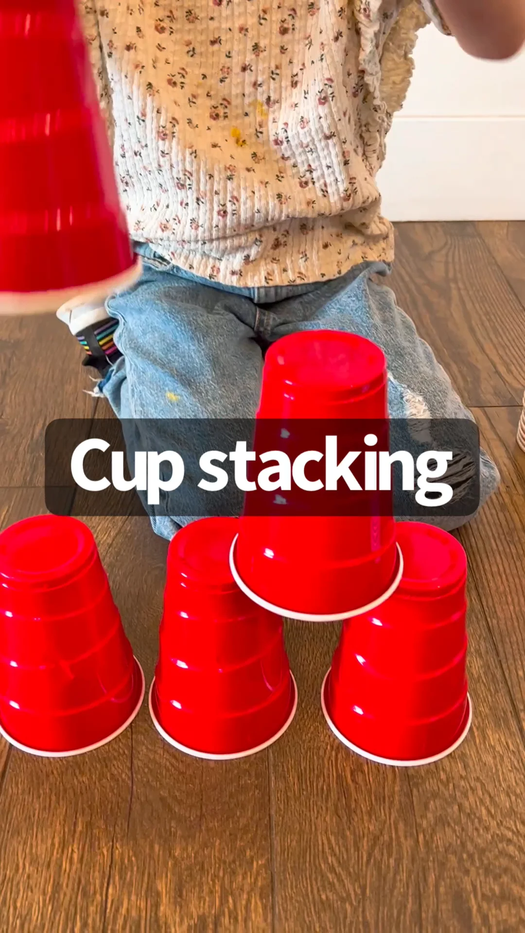 Cup Stacking Activity on Vimeo