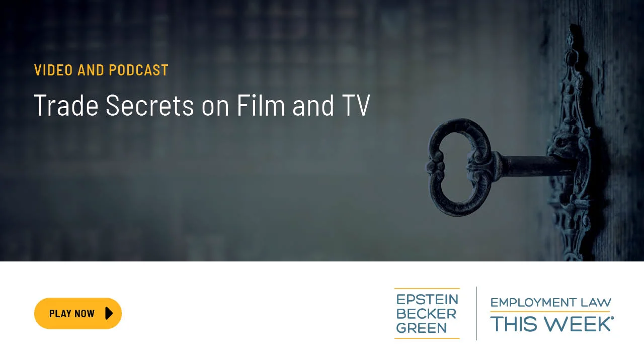Trade Secrets on Film and TV on Vimeo