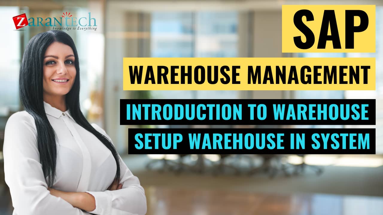 Introduction to warehouse Setup warehouse in system - SAP WM (Warehouse ...