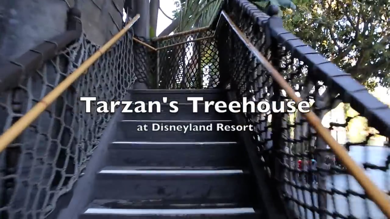 Trazans Treehouse (Full Walkthrough _ HD POV) - Disneyland Resort.mp4 ...