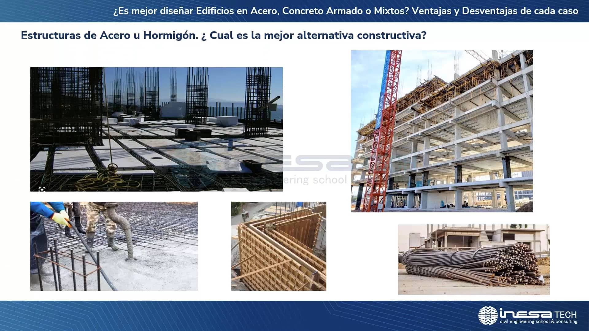 ¿Es mejor diseñar Edificios en Acero, Concreto Armado o Mixtos? Ventajas y Desventajas_14-02-23 ...