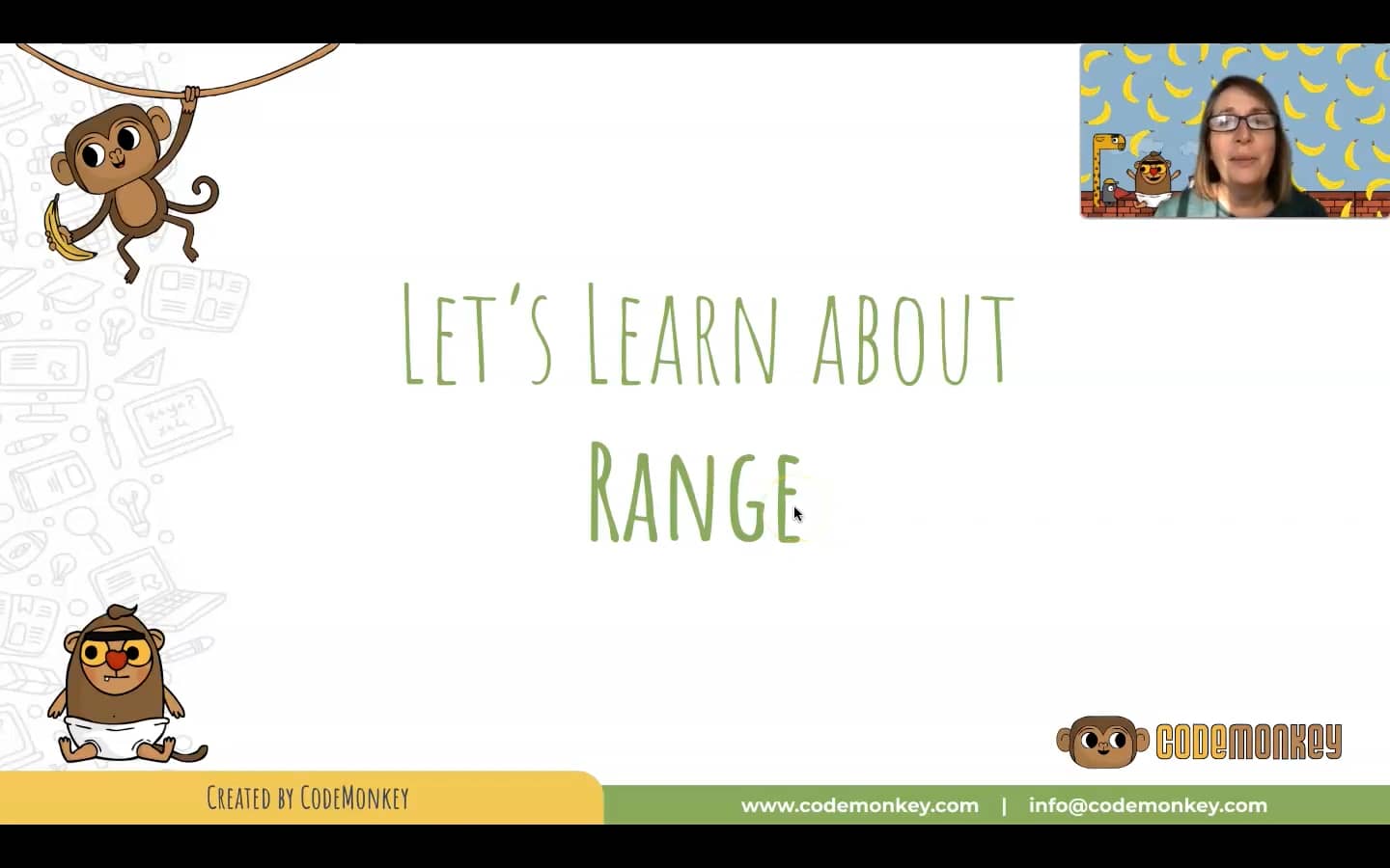 Coding Concepts: Range - Banana Tales Part 1 on Vimeo