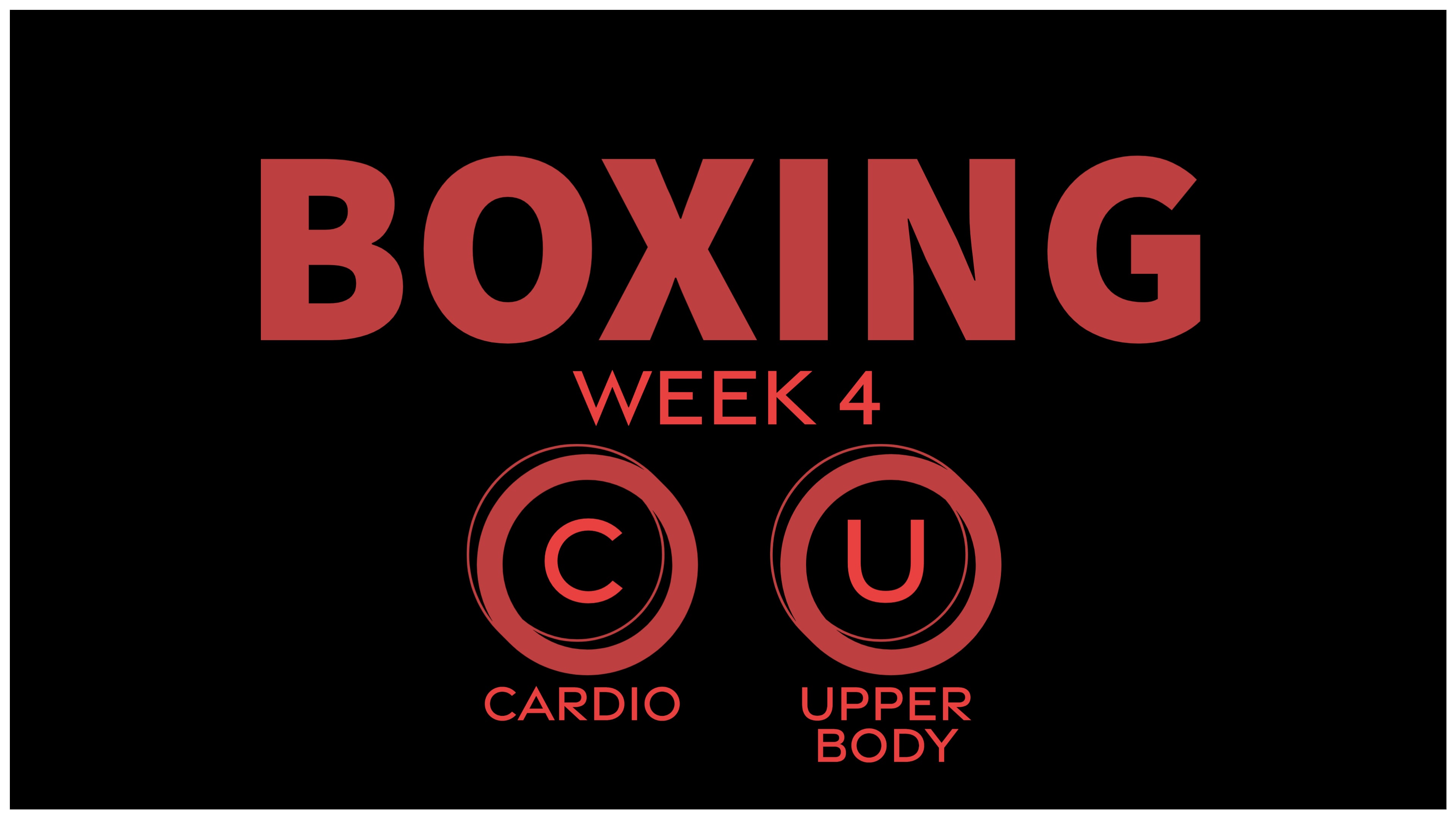 Cardio Boxing W4 on Vimeo