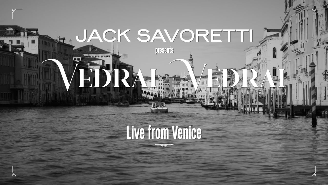 Jack Savoretti "Vedrai Vedrai" | Live from Venice on Vimeo