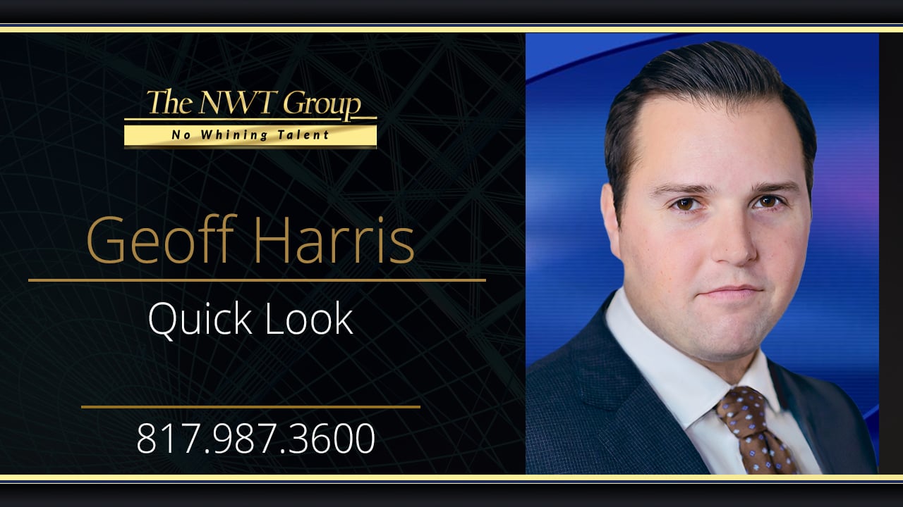 Geoff Harris: WZVN Anchor/Reporter - Fort Myers | nwtgroup.com