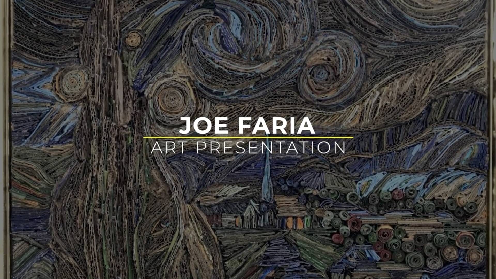 Joe Faria Art Presentation on Vimeo