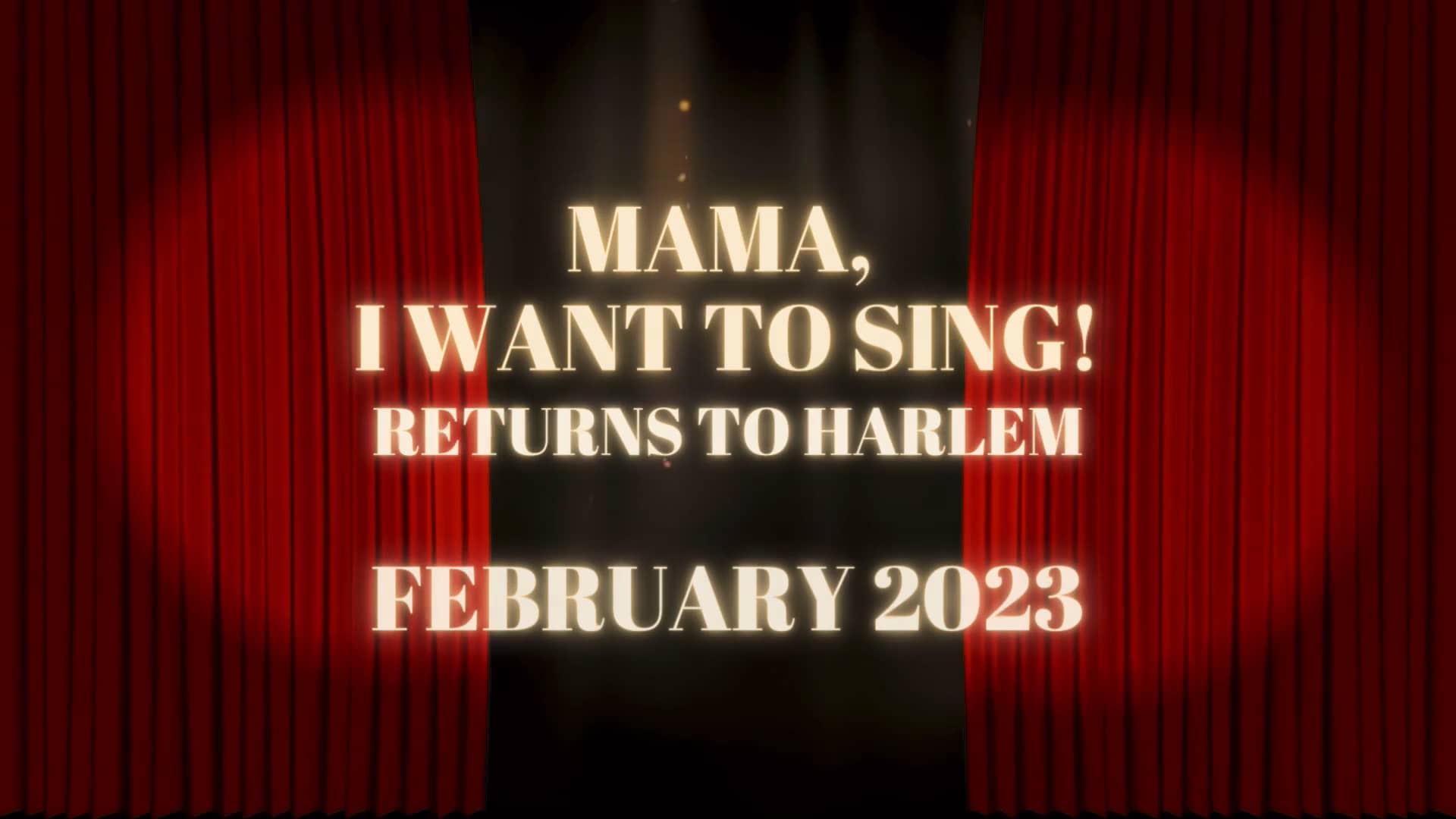 Mama, I Want to Sing! 30s Trailer on Vimeo
