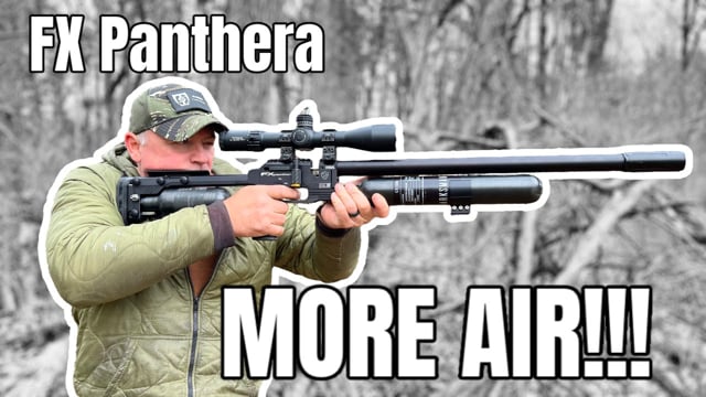 Fx Panthera Front Bottle 250 yards!!! 500mm - Airgun101