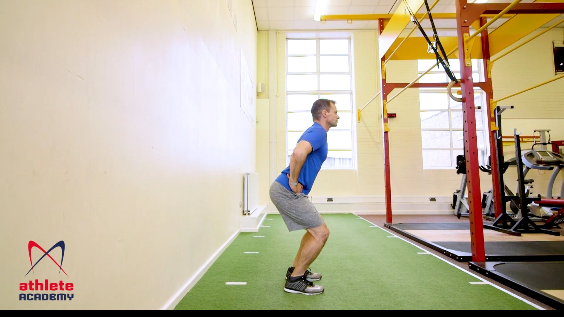 Vertical jump and stick on Vimeo