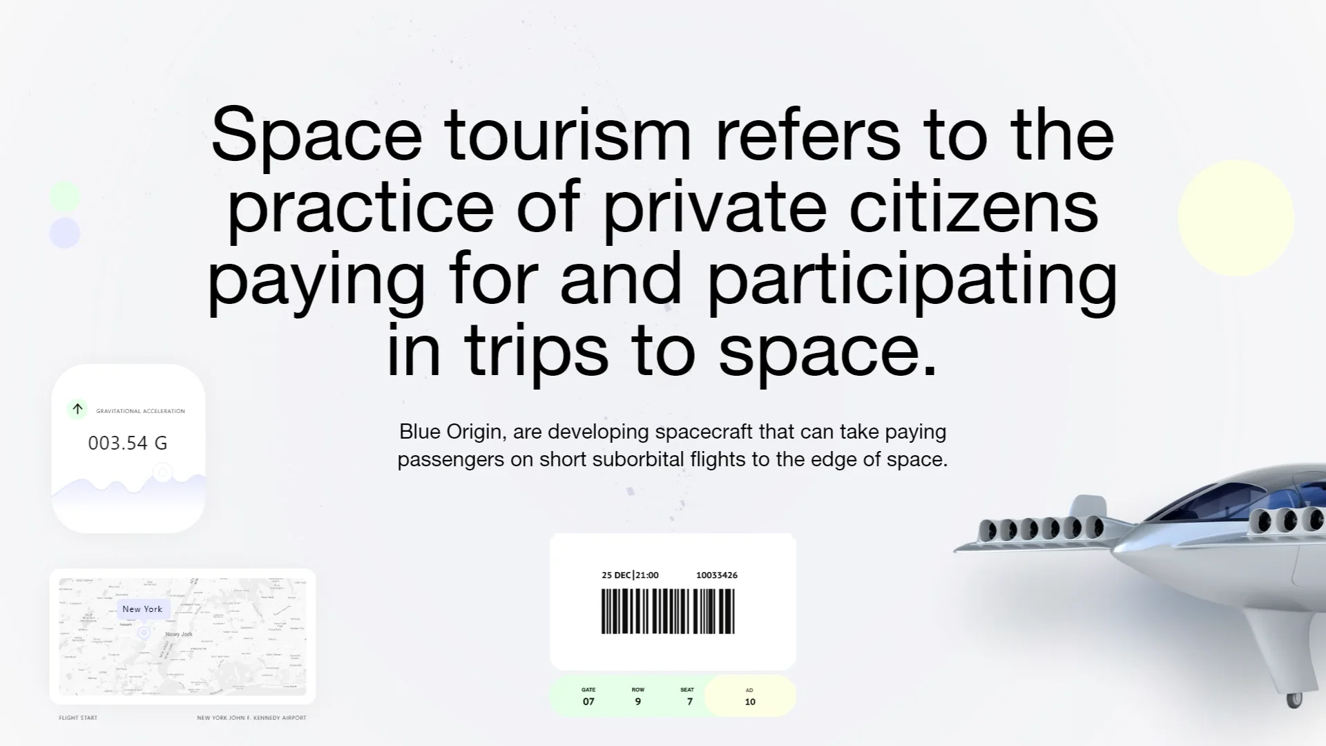 Space tourism on Vimeo