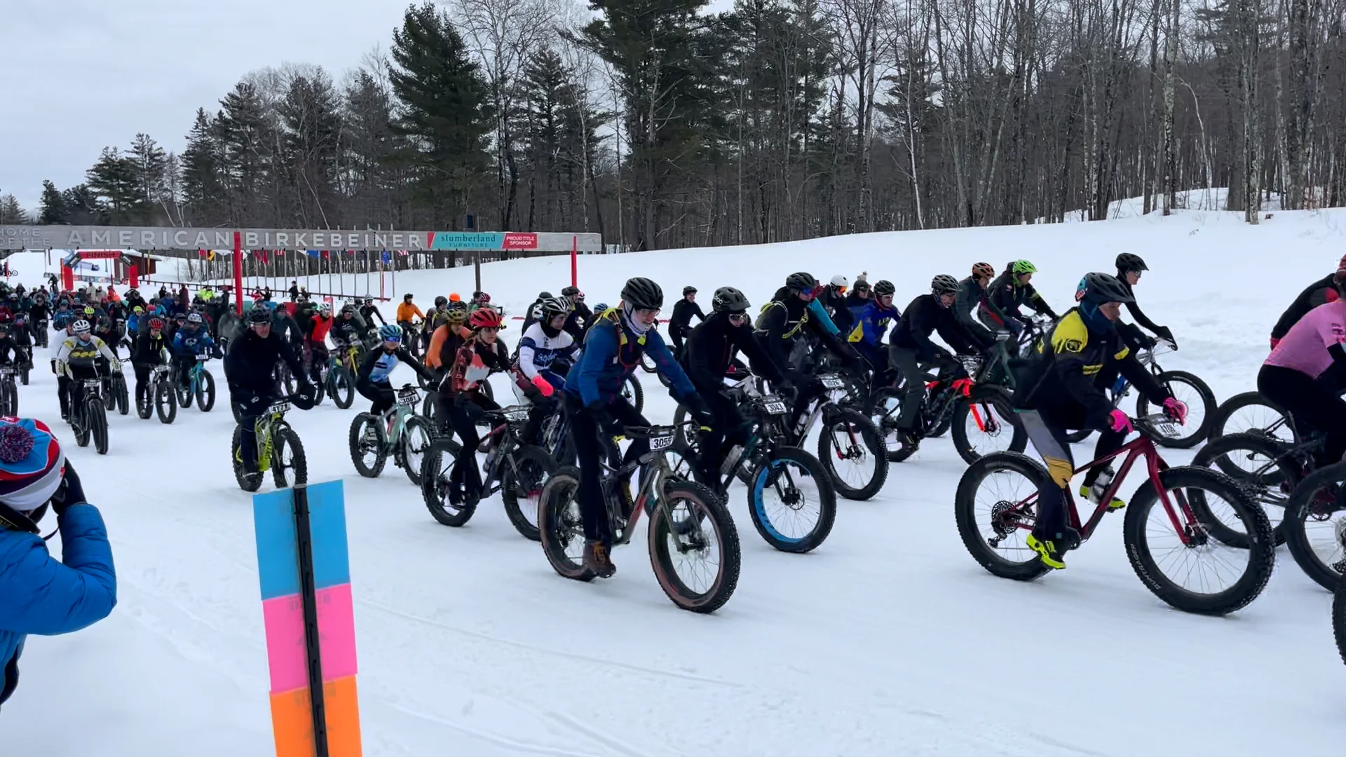 Fat Bike Birkie 47k Start