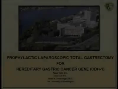 Prophylactic Laparoscopic Total Gastrectomy for Hereditary Gastric ...