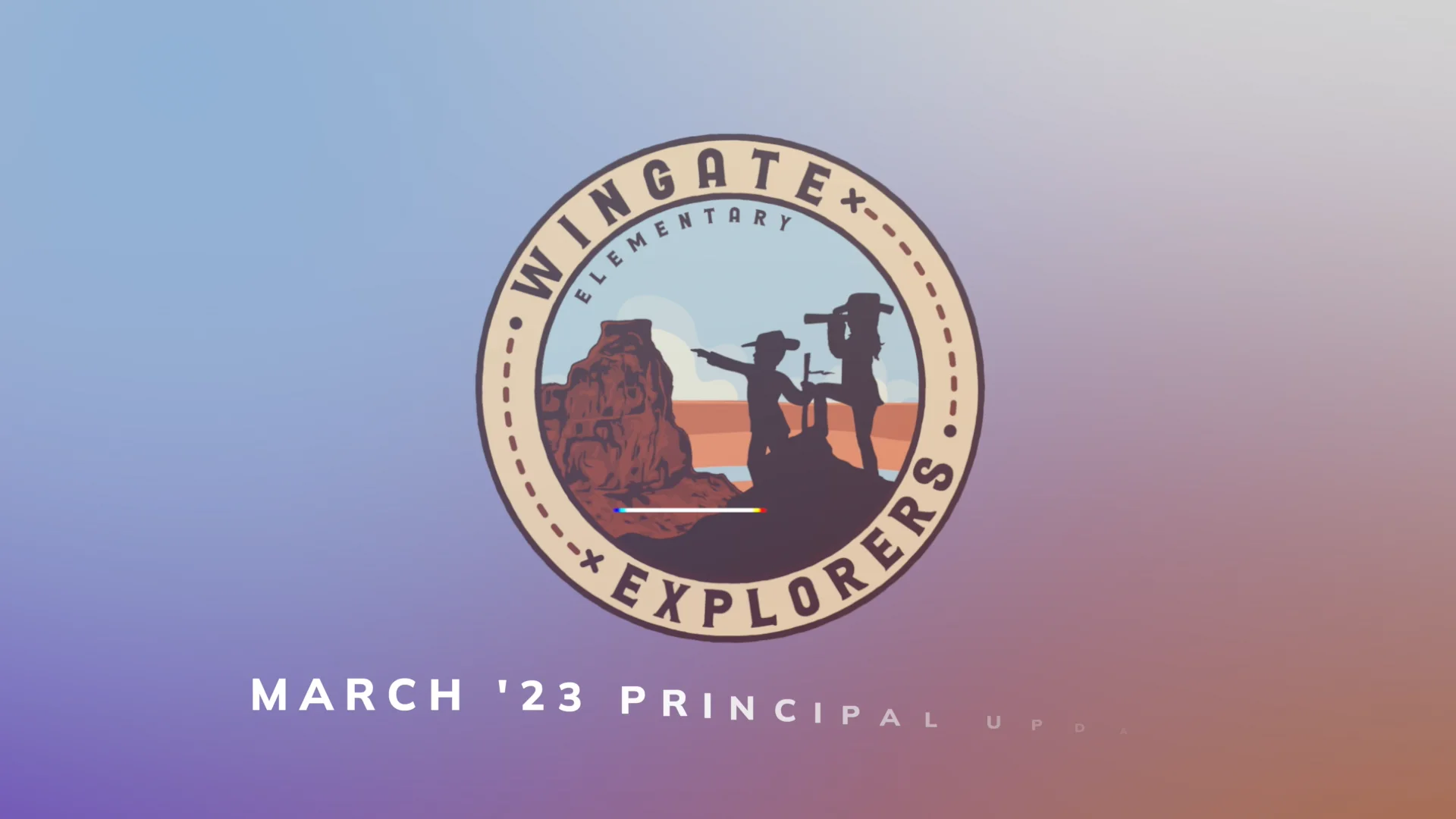 Wingate Principal Update for March 2023 on Vimeo