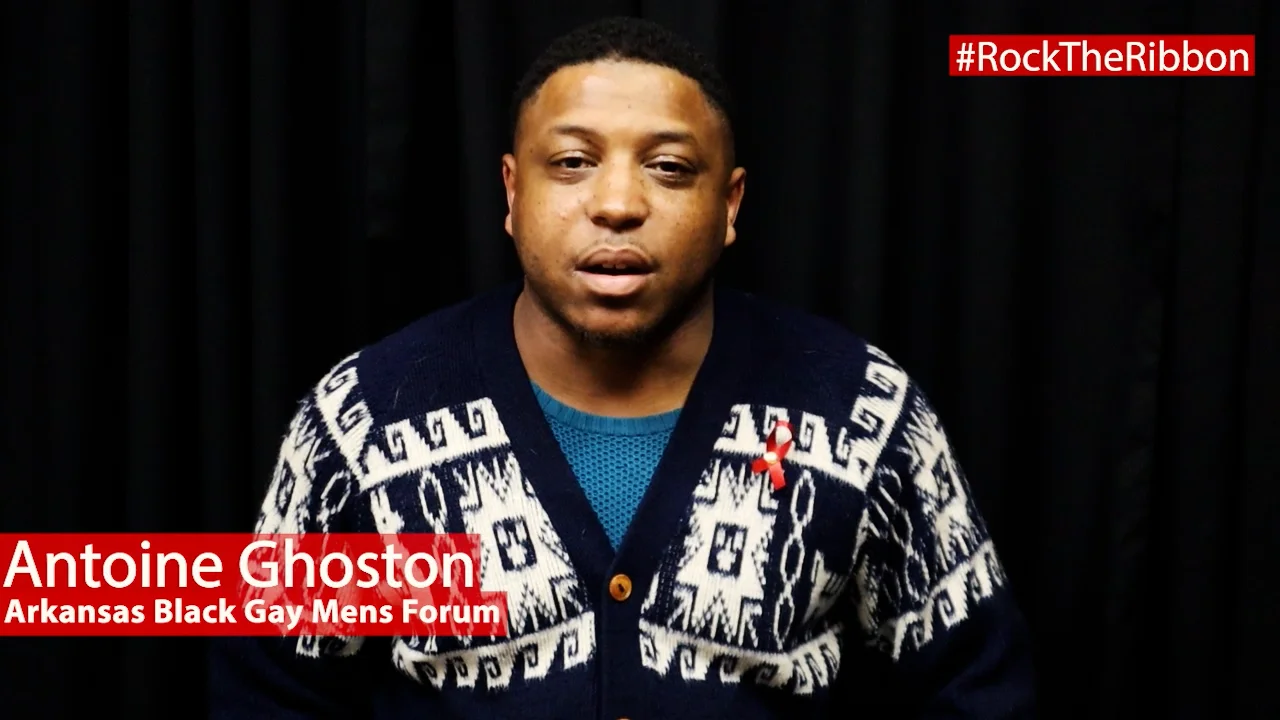 Rock The Ribbon: Antoine Ghoston - Arkansas Black Gay Men's Forum on Vimeo