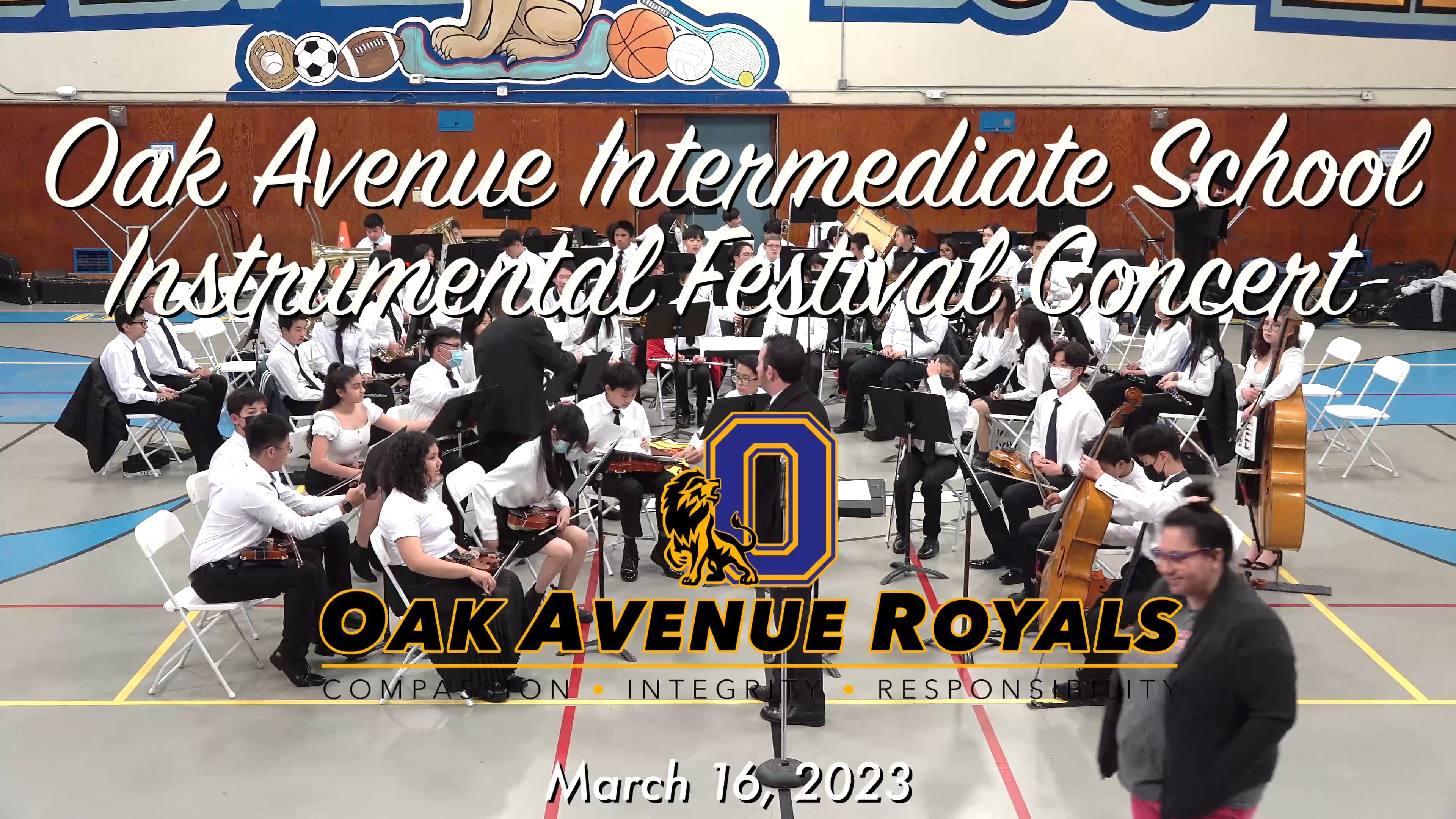 March 16, 2023 – Oak Avenue Intermediate School Instrumental Festival Concert on Vimeo