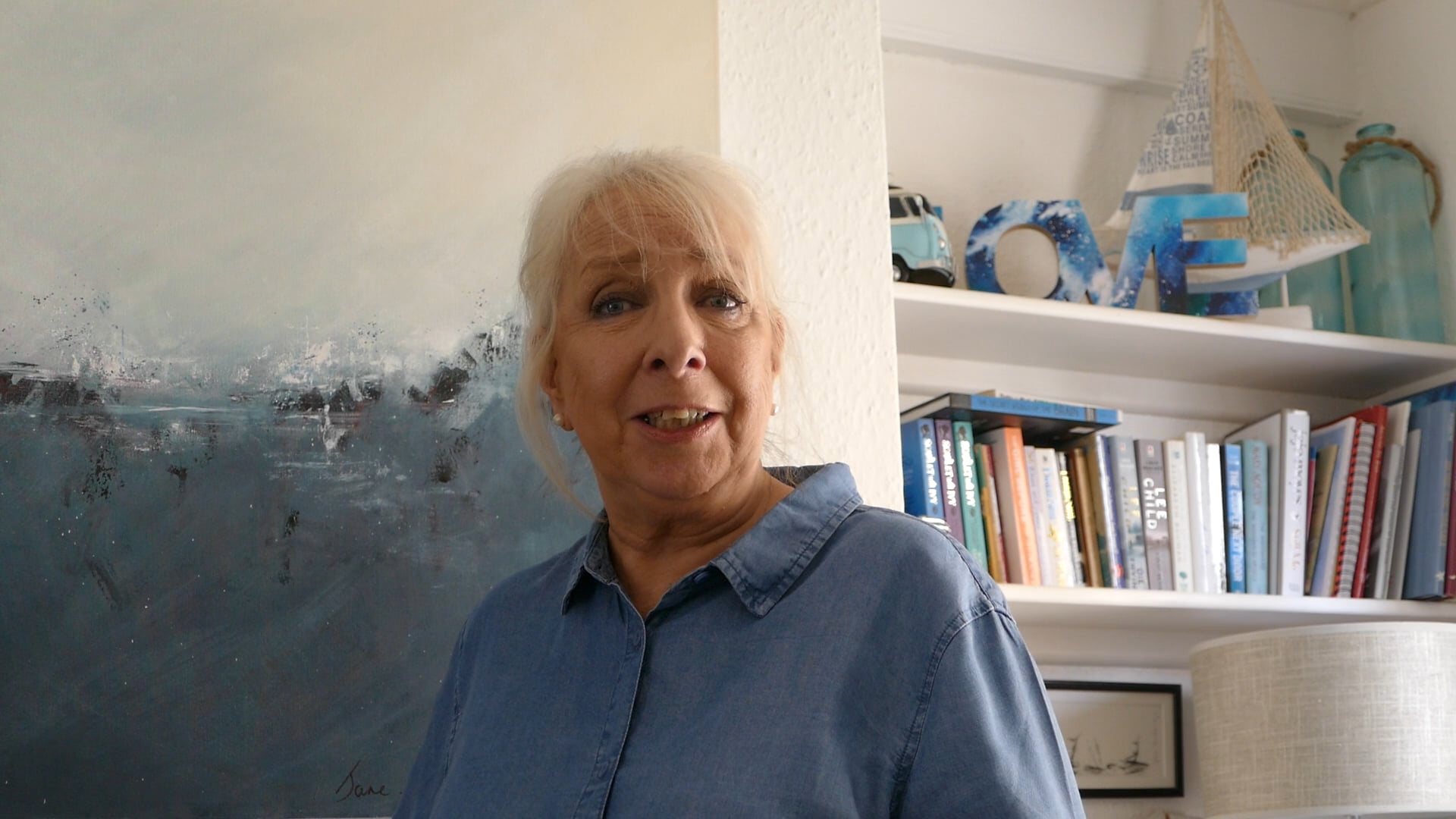 Watch Jane Betteridge Poppy and fern leaves in watercolour and mixed ...