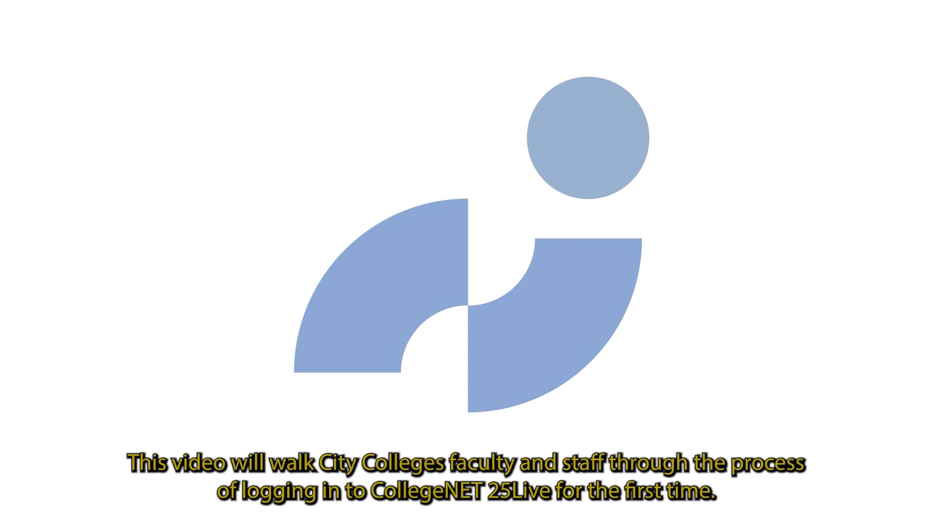 CollegeNET: First Time Sign In on Vimeo