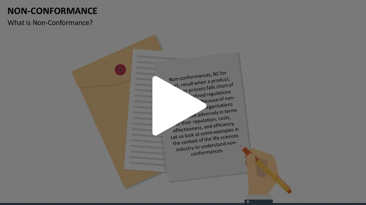Non-Conformance Animated Presentation - SketchBubble on Vimeo