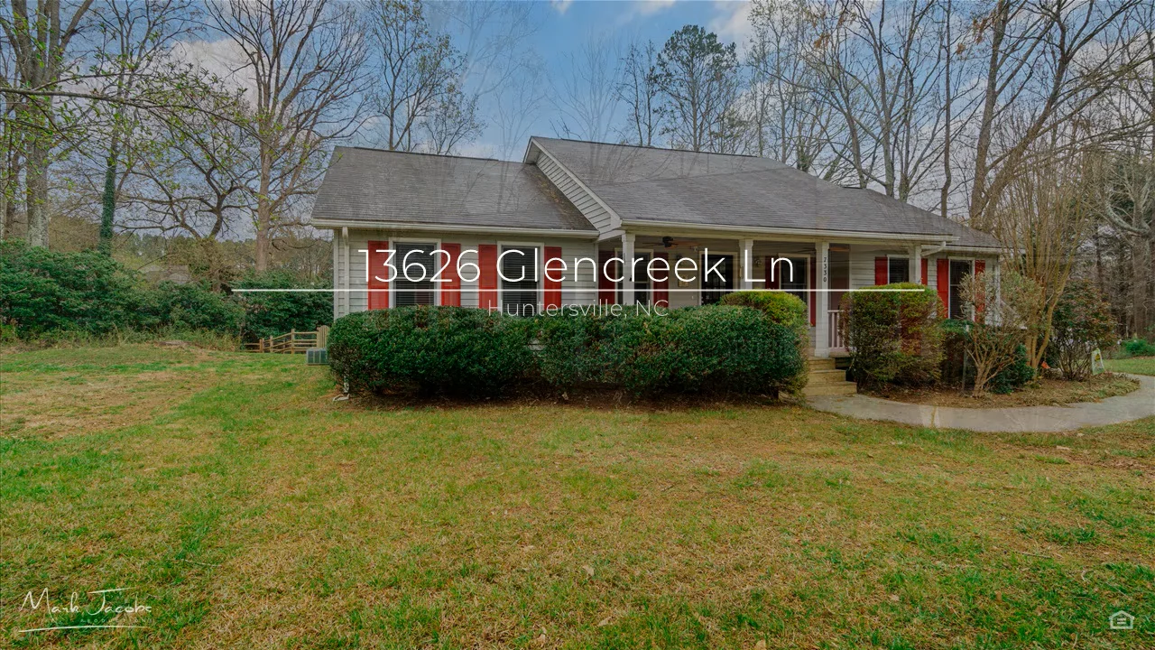 13626 Glencreek Ln, Huntersville, NC on Vimeo