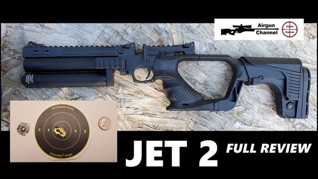 Hatsan JET 2 Pistol Carbine (Full Review) PCP Pellet Pistol Carbine ...