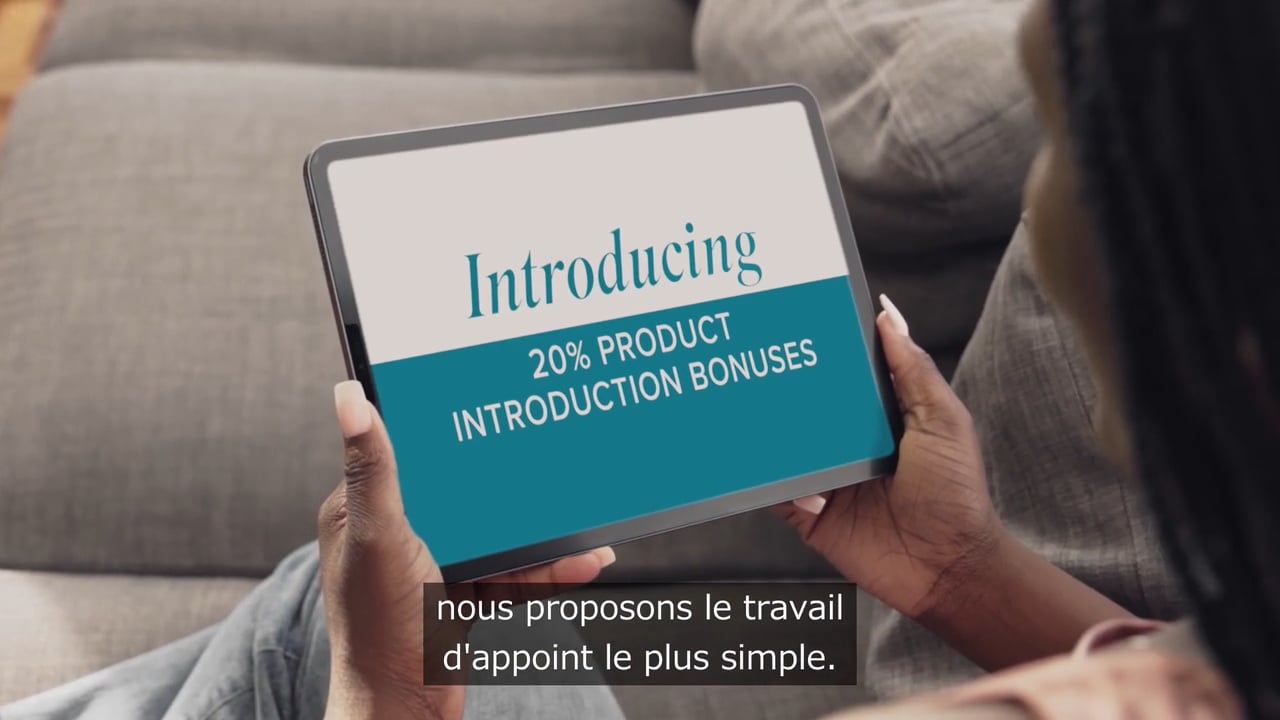 Isagenix: 20% de bonus d'introduction de produit (Sous-titres français ...