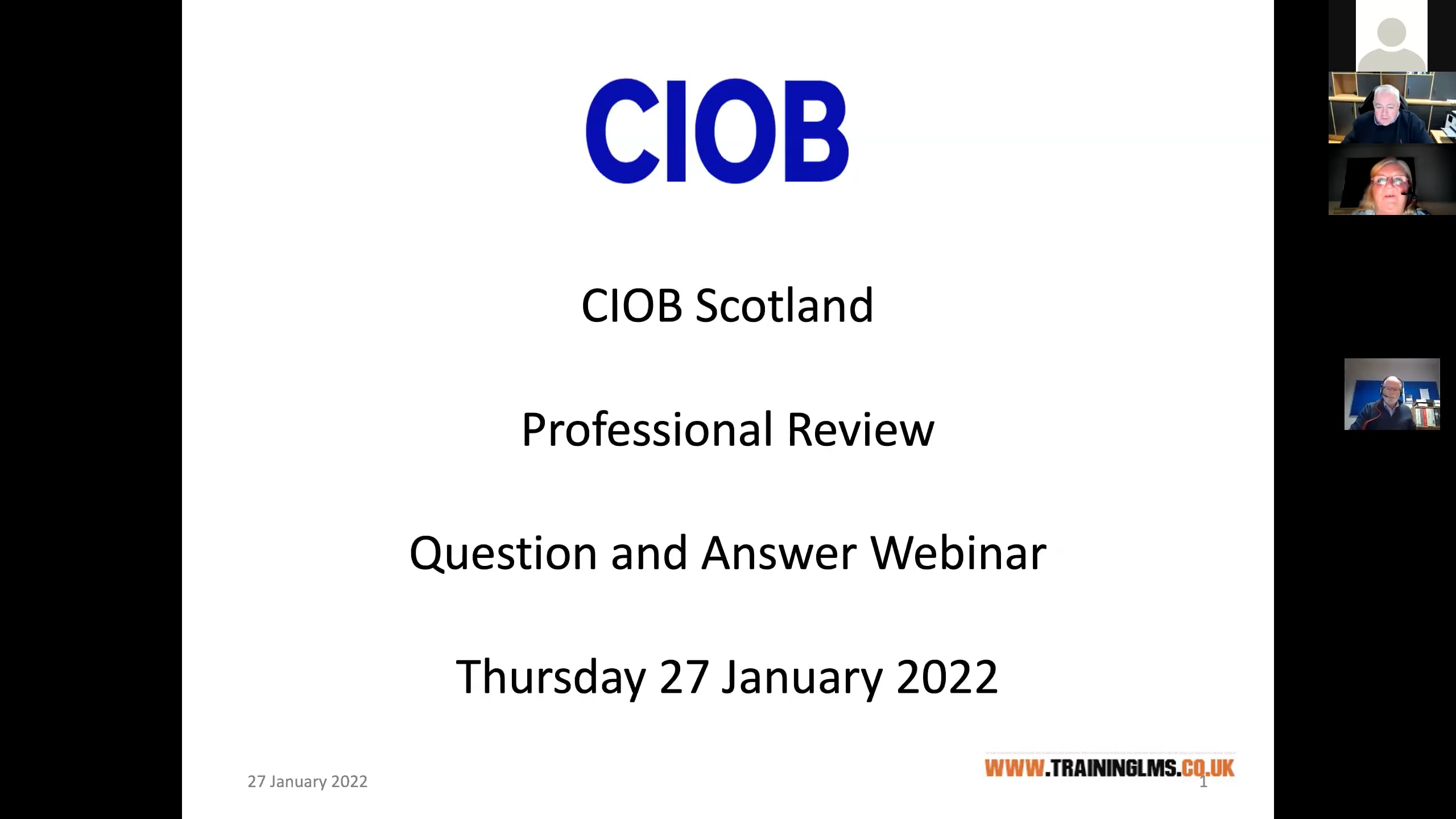 CIOB Scotland Webinar 270122 on Vimeo