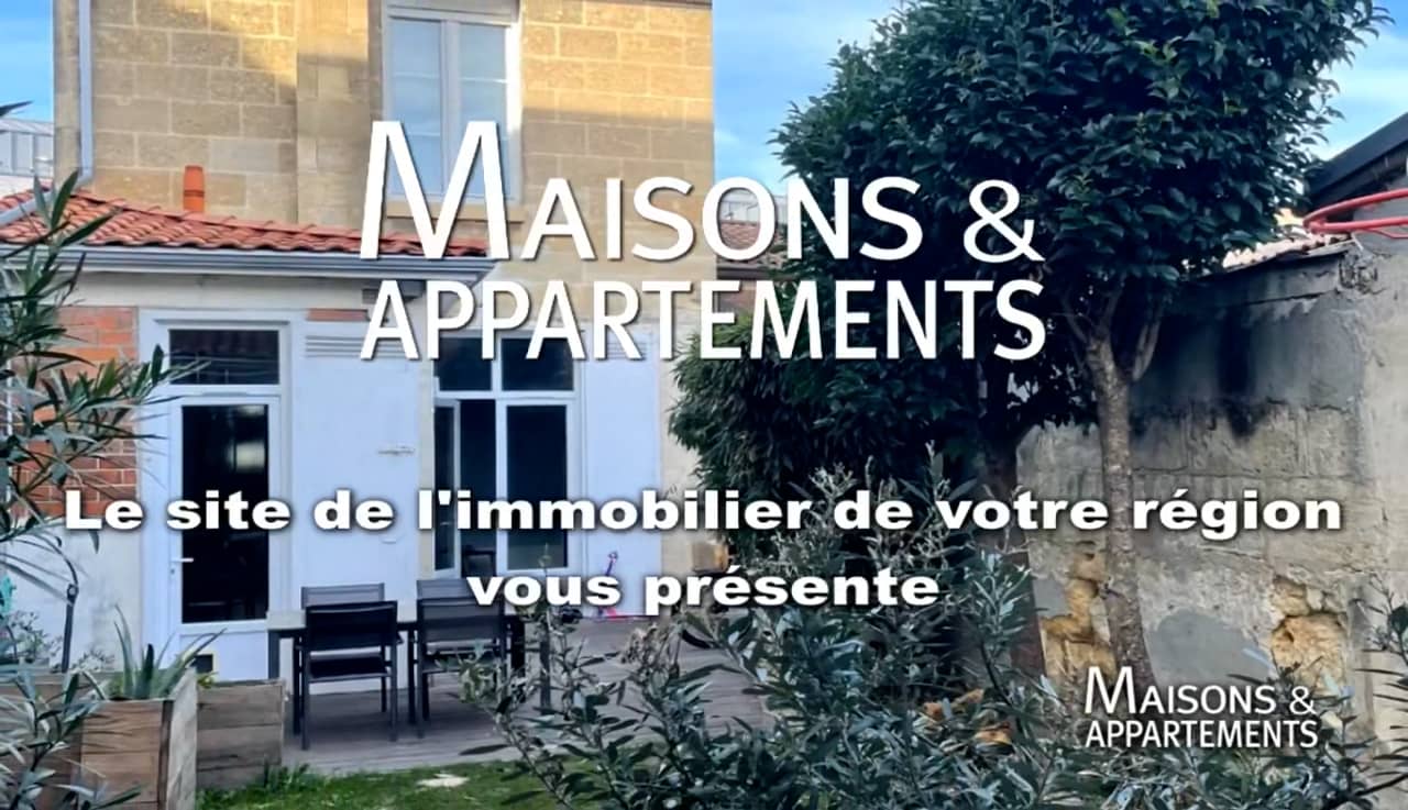BORDEAUX - MAISON A VENDRE - 945 000 € - 164 m² - 6 pièce(s) on Vimeo