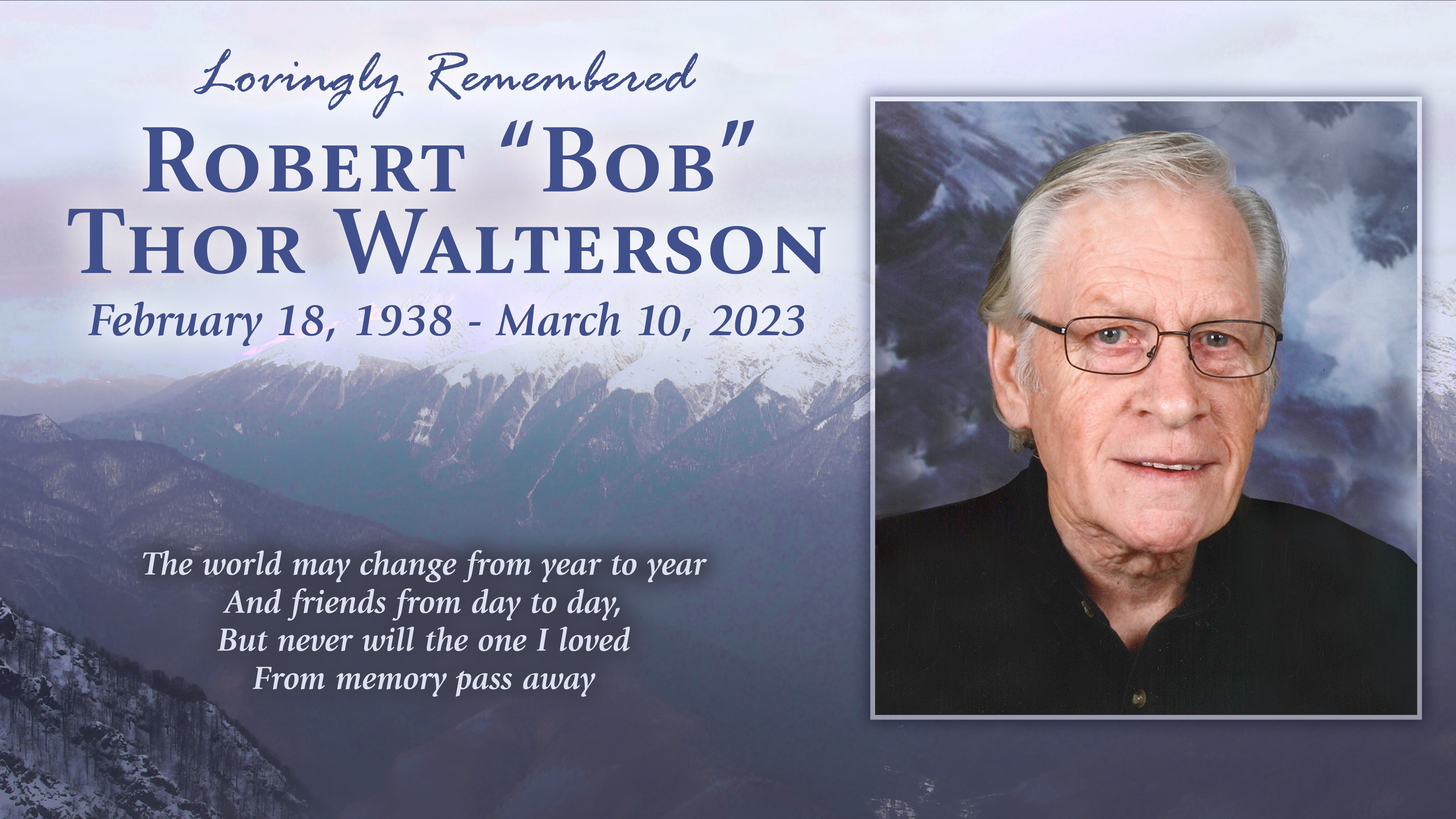 Memorial service for the late Robert Thor Walterson on Vimeo