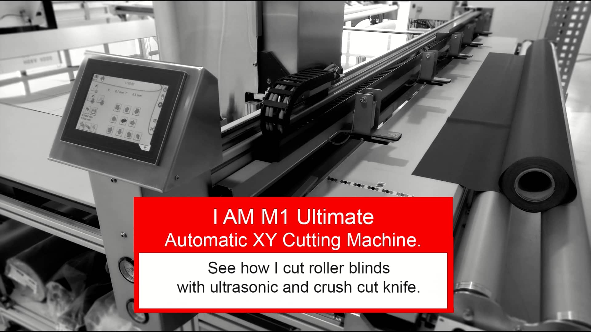 M1 Ultimate: Automatic XY cutting machine with ultrasonic and crush ...