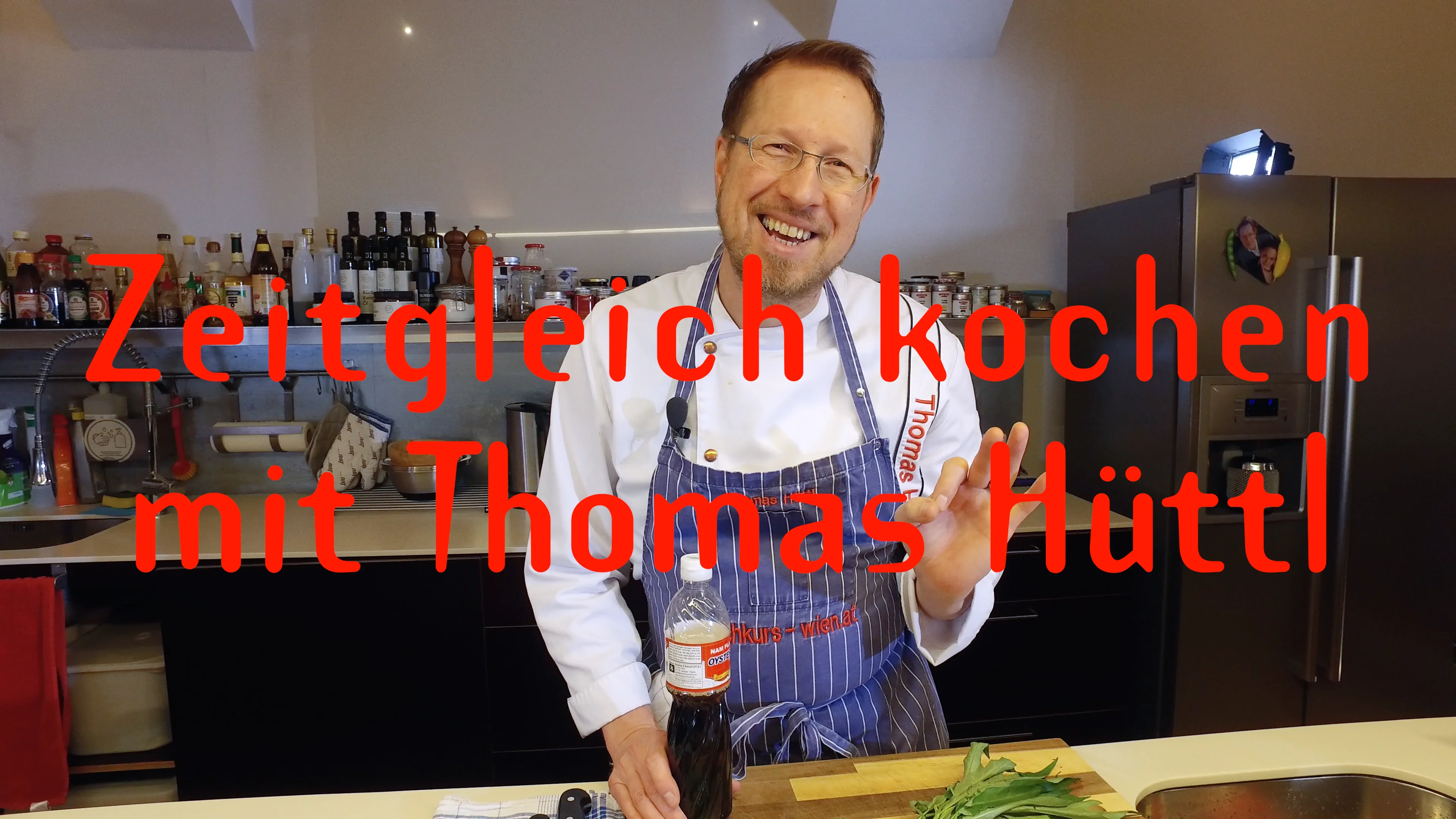 Watch ZEITGLEICH KOCHEN mit Thomas Hüttl Online | Vimeo On Demand on Vimeo