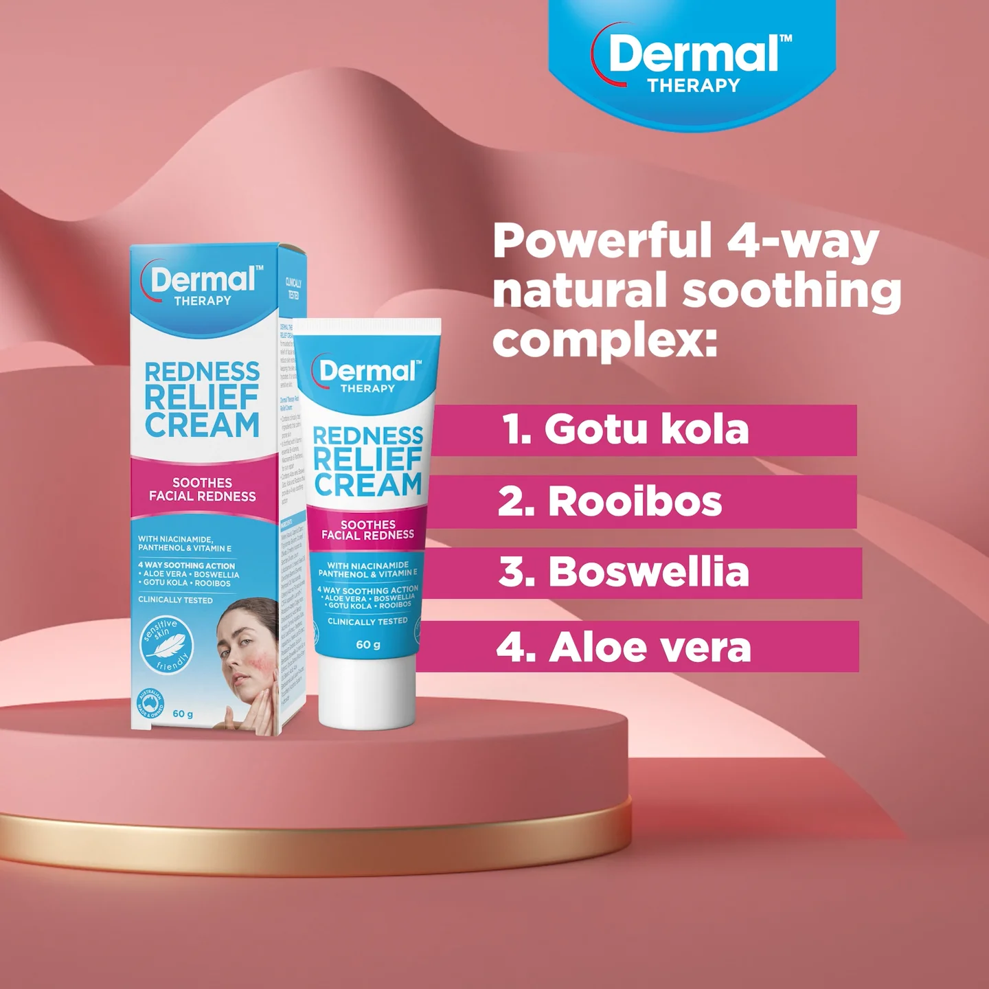 Dermal Therapy Redness Relief Cream | Clinically Tested to Soothe ...