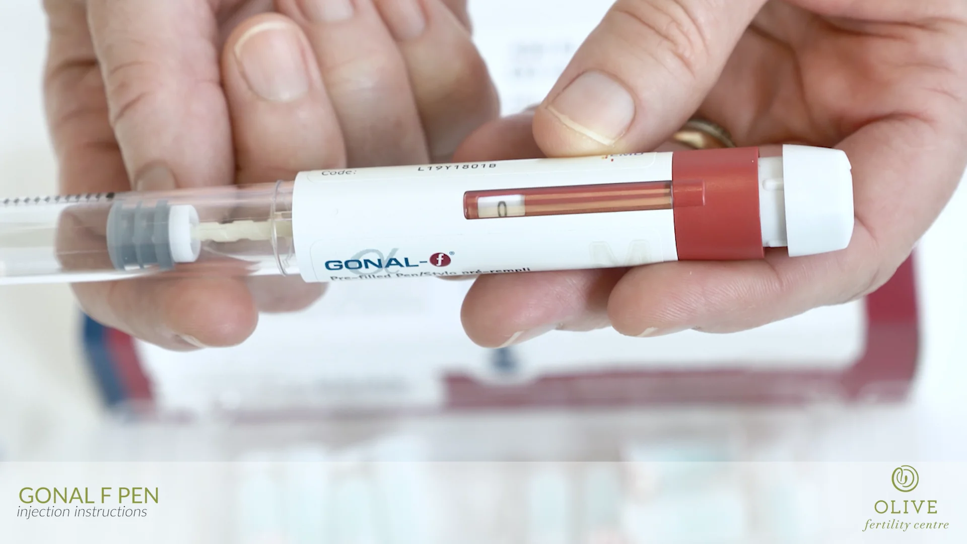 GONAL PEN Injection Instructions