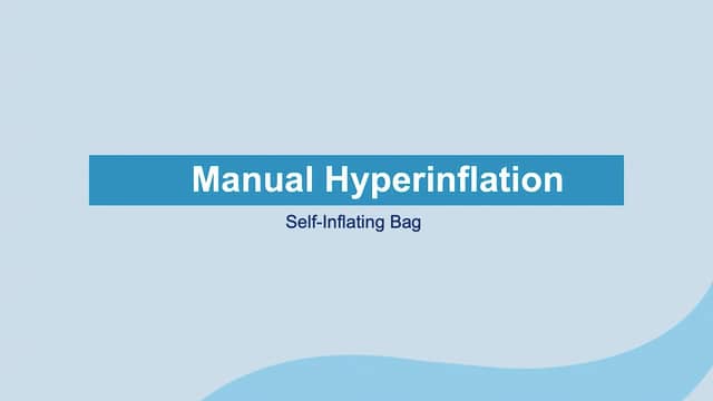 Manual Hyperinflation - Self-inflating Bag.mp4 on Vimeo