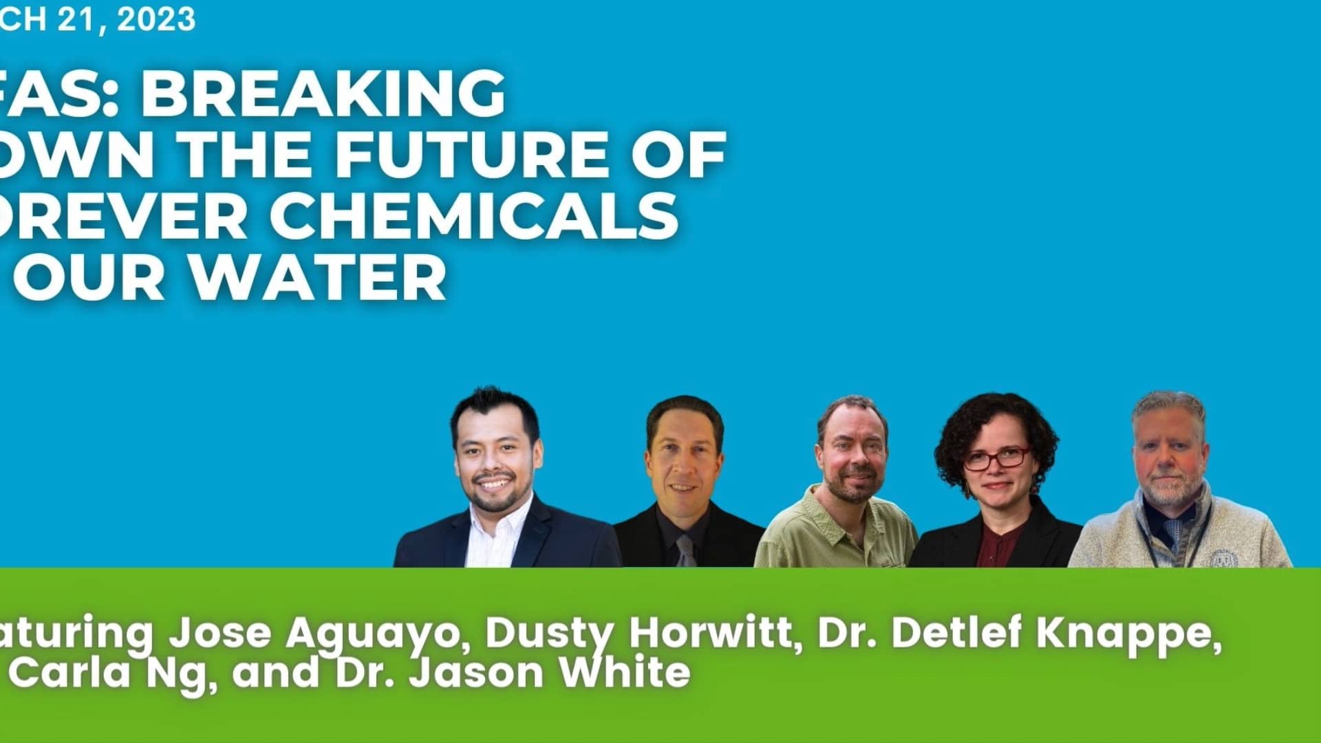 PFAS: Breaking Down the Future of Forever Chemicals in Our Water on Vimeo