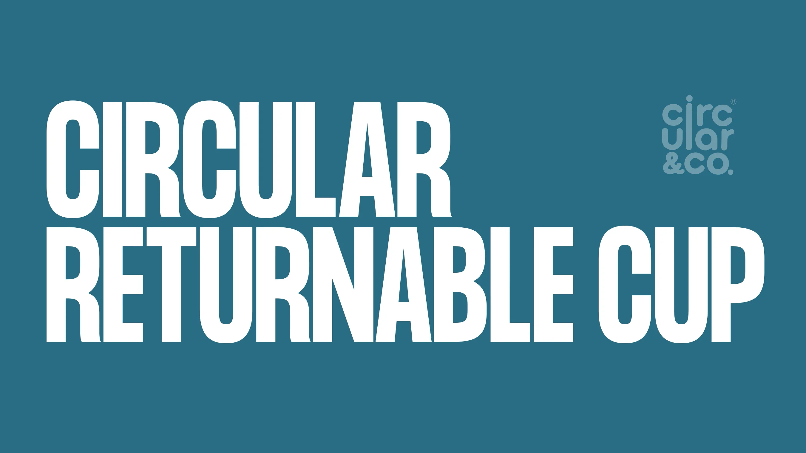 Circular Returnable Cup on Vimeo
