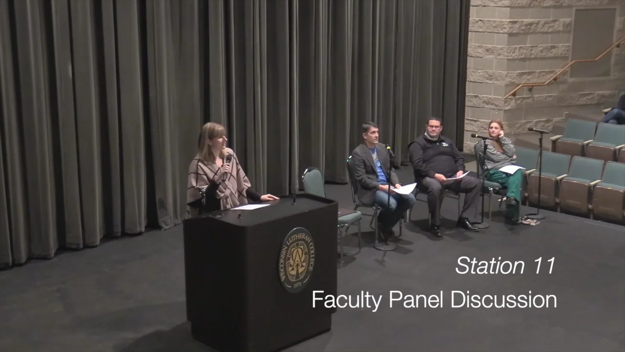 Station 11 - Faculty Panel Discussion on Vimeo