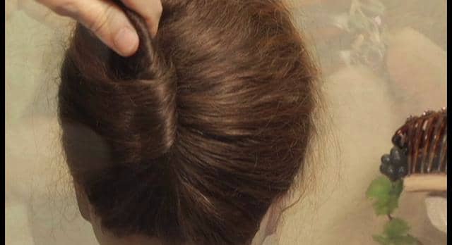 Spruce up your hair style with a French comb instead of using a plastic ...