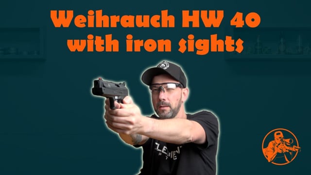 Weihrauch HW 40 with iron sights - Airgun101