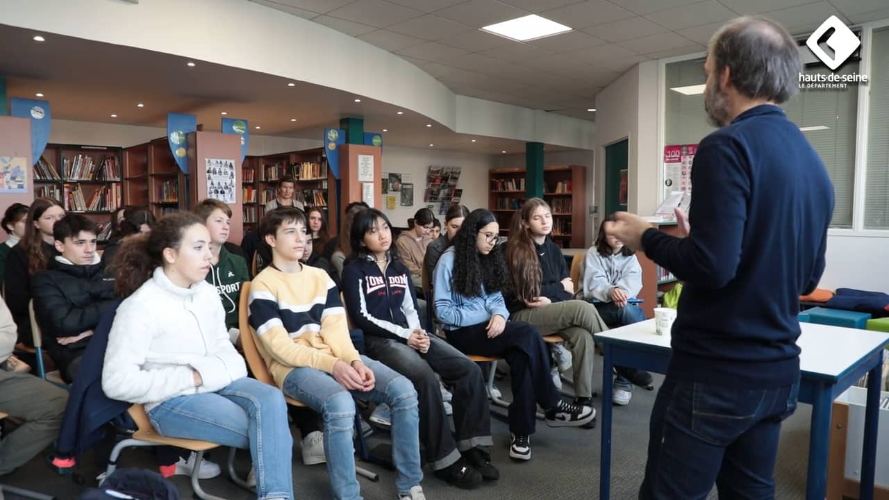 Des élèves du collège Sophie-Barat de Châtenay, à la rencontre d'un ...