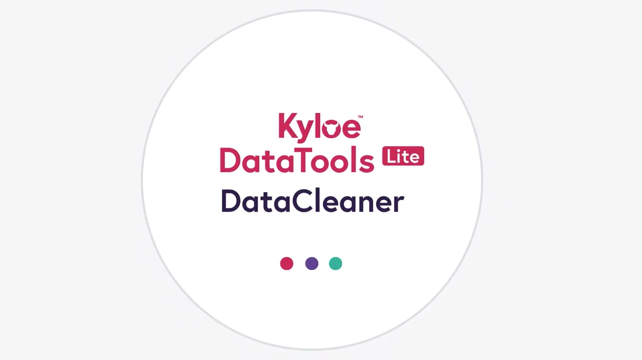 Kyloe DataTools Lite | DataCleaner