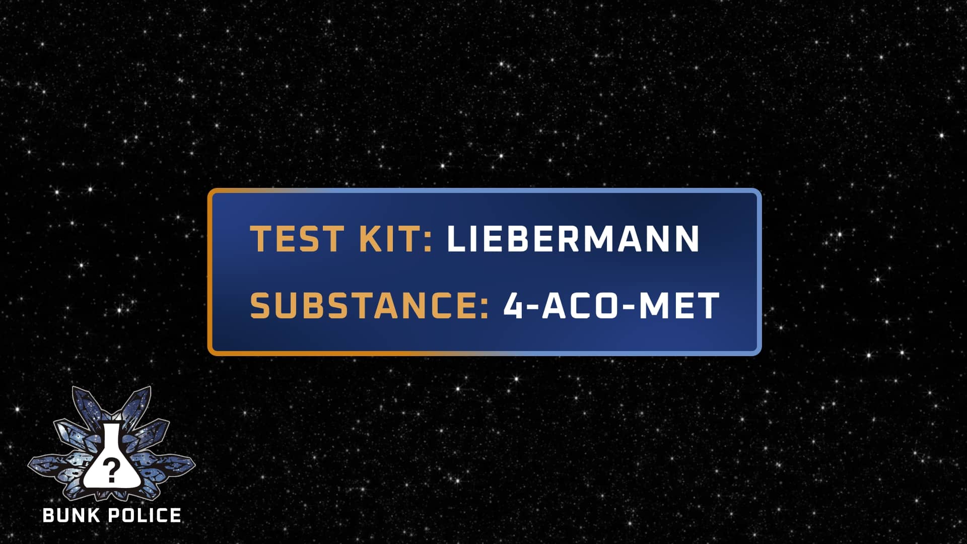 4-AcO-MET - Liebermann Reagent - Reagent Test Kit on Vimeo