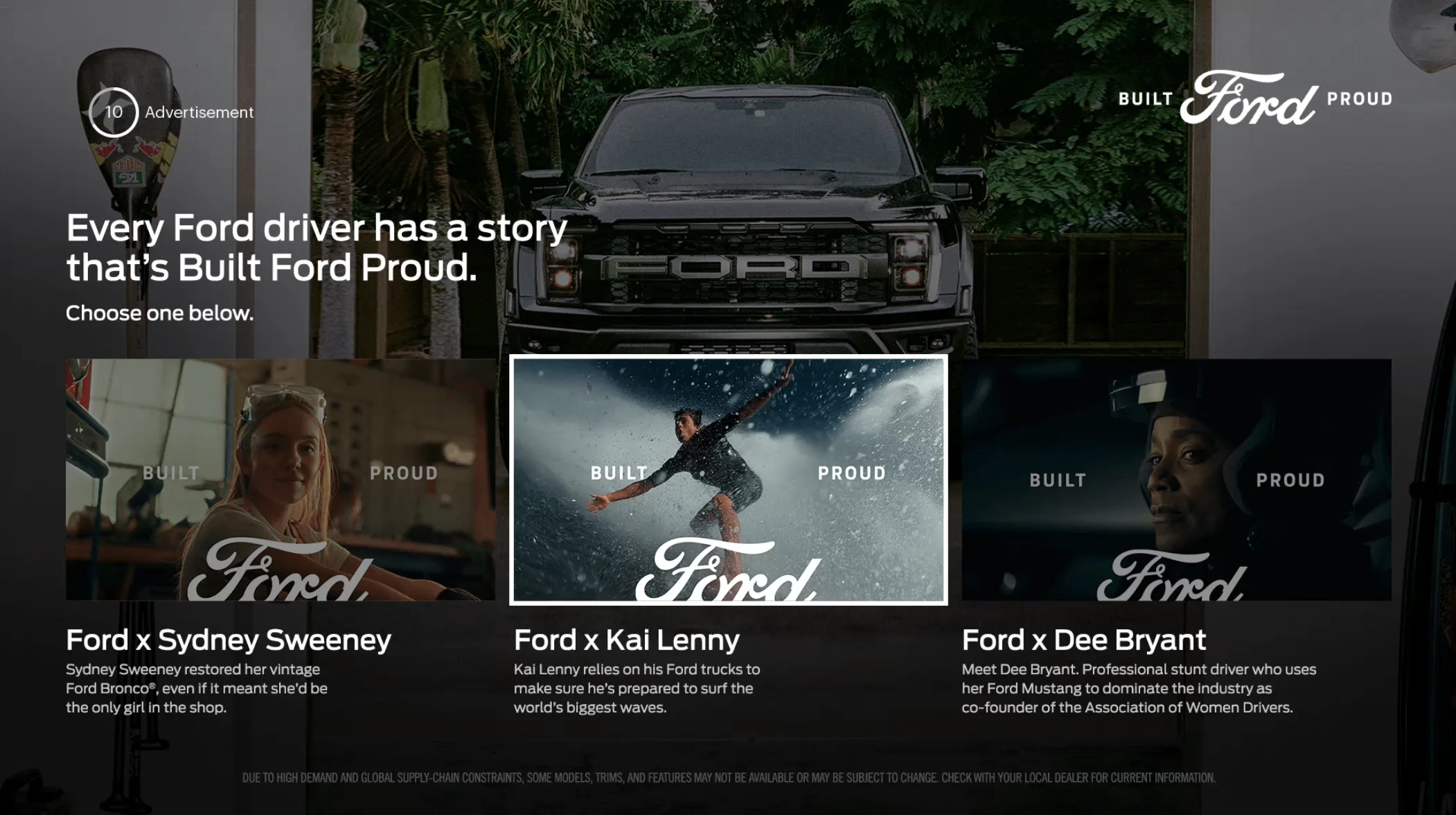 Auto - Ford - Built Ford Proud - Q1 2023 (Max Selector) - Dee Bryant on ...