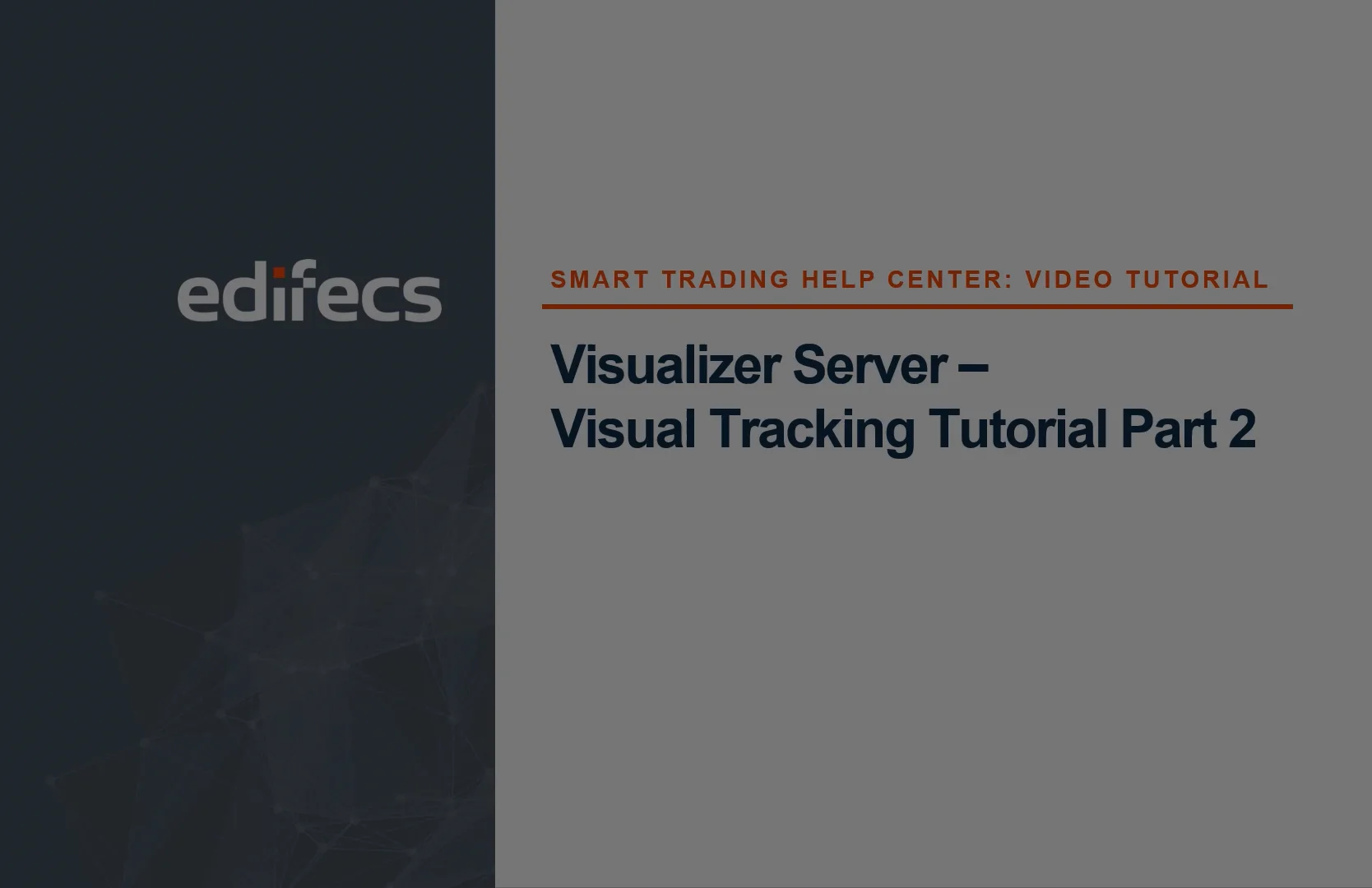 Visualizer Server: Visual Tracking Tutorial Part 2 - New Dashboards on Vimeo