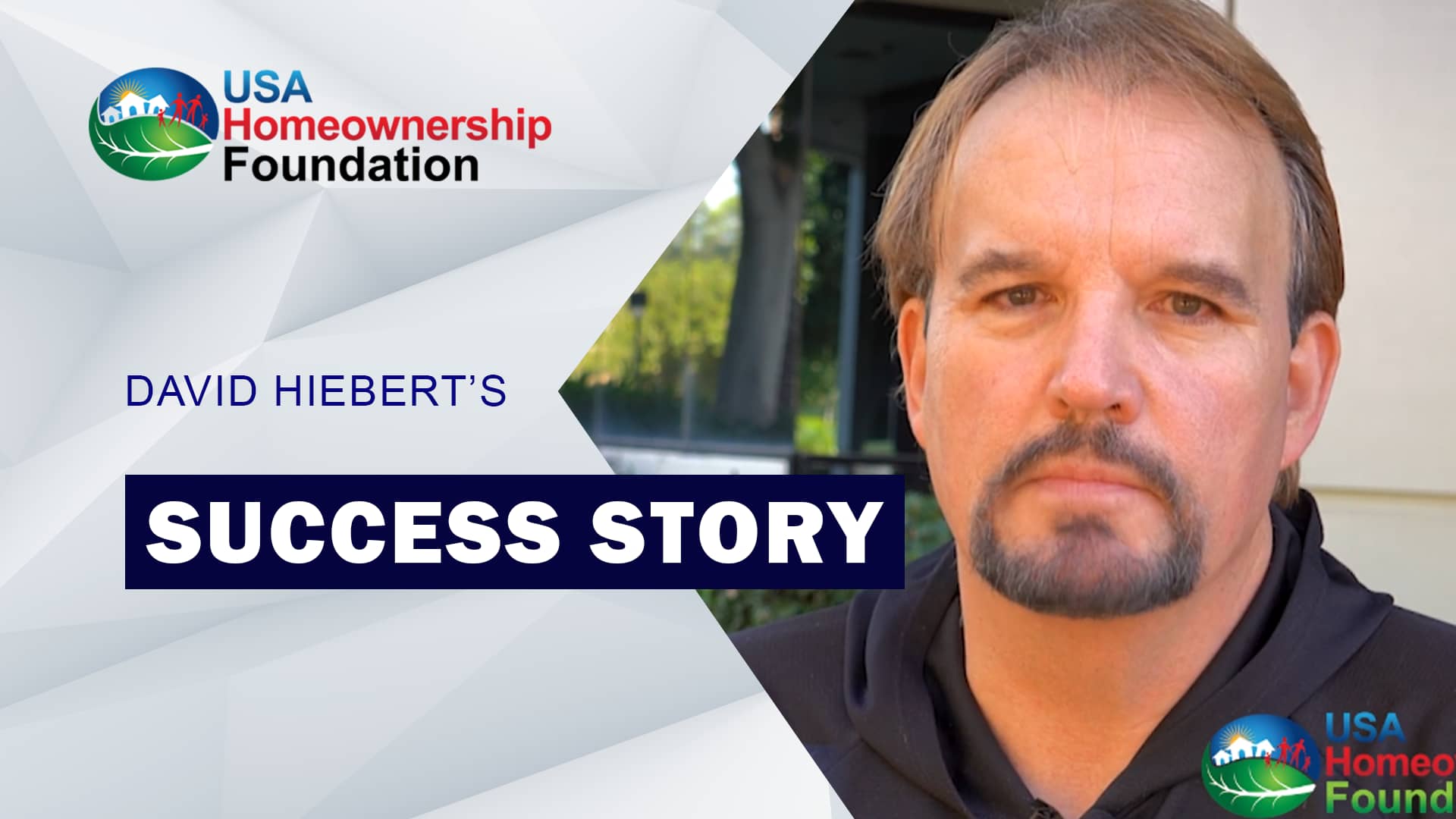 USA Homeownership Foundation | David Hiebert's Success Story on Vimeo