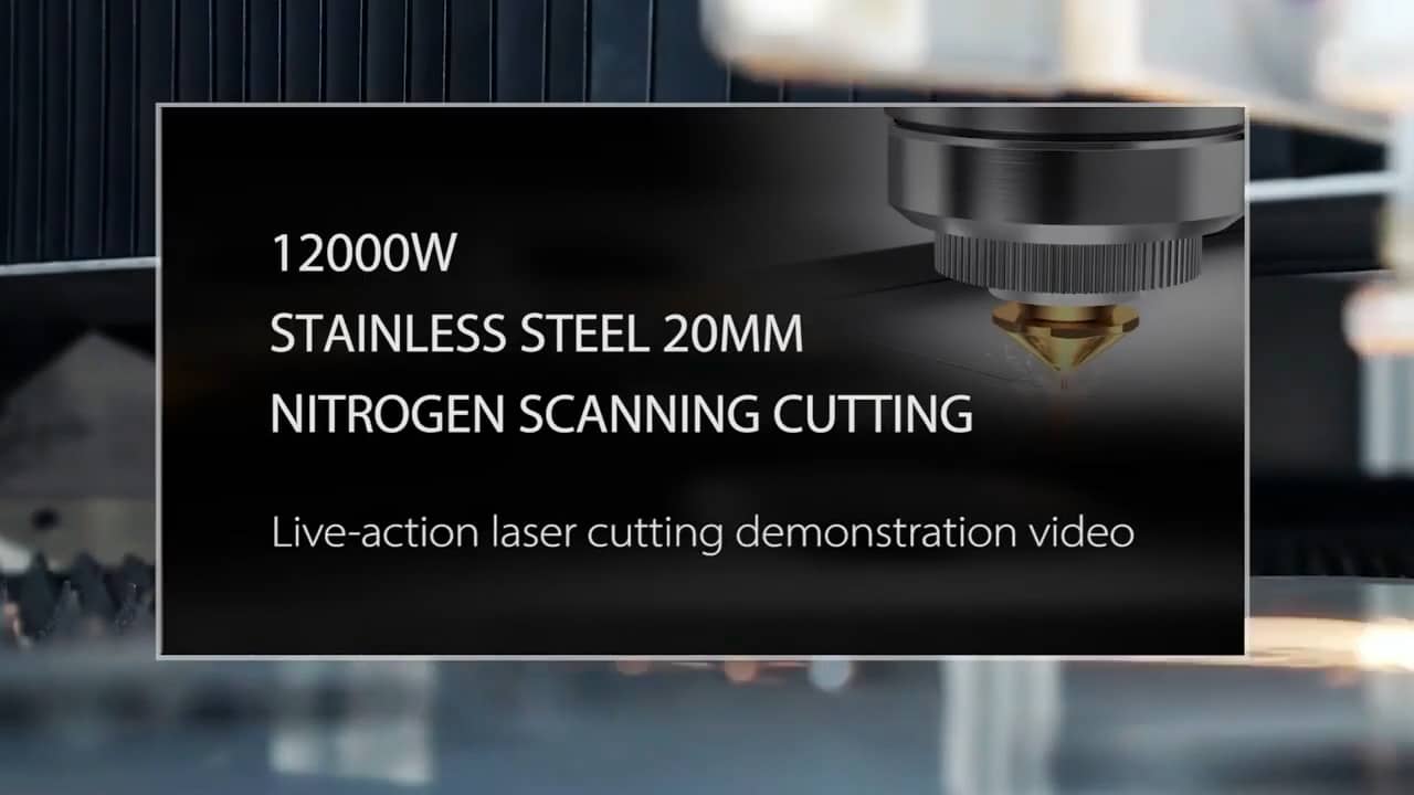 Bodor Laser-12000W 窒素スキャニング切断 18mm ステンレス on Vimeo