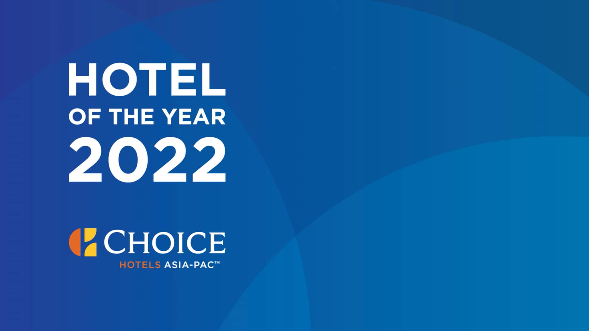 Choice Hotels Asia-Pac Hotel of the Year Winners 2022 on Vimeo