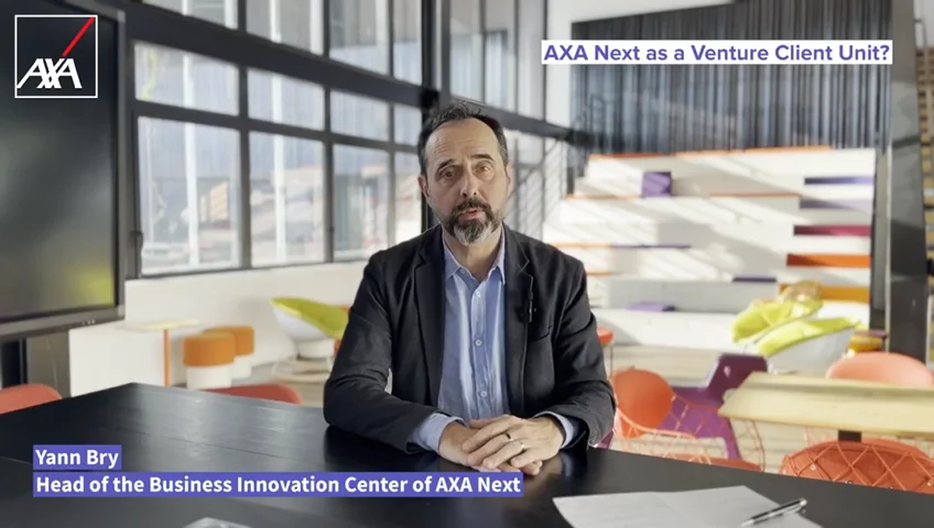 Yann Bry about AXA Next’s Startup Collaborations model on Vimeo