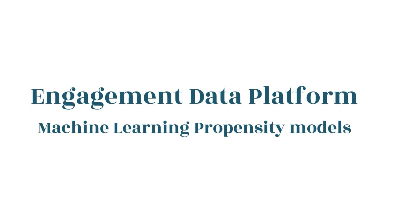 Machine Learning Propensity models on Vimeo