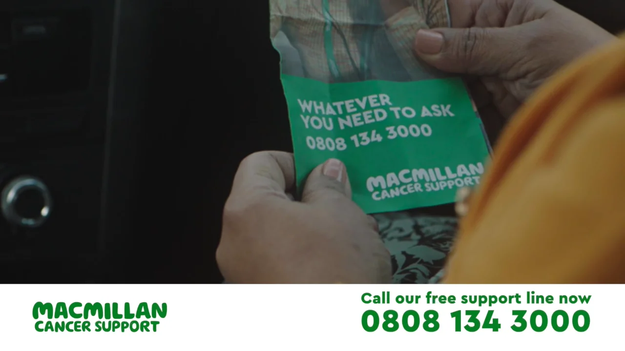 Macmillan Support Line 30s