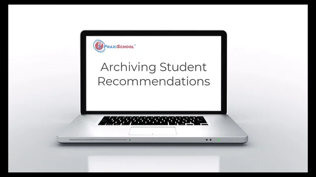 Archiving Student Recommendations on Vimeo